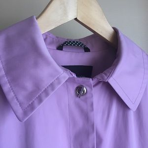 Jackets & Coats | Lavender Rain Jacket | Poshmark